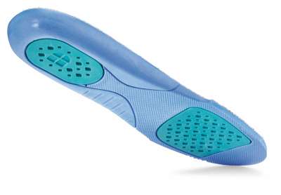 SFC COMFORT INSOLE WITH GEL unisex musta/sininen – Pajunen